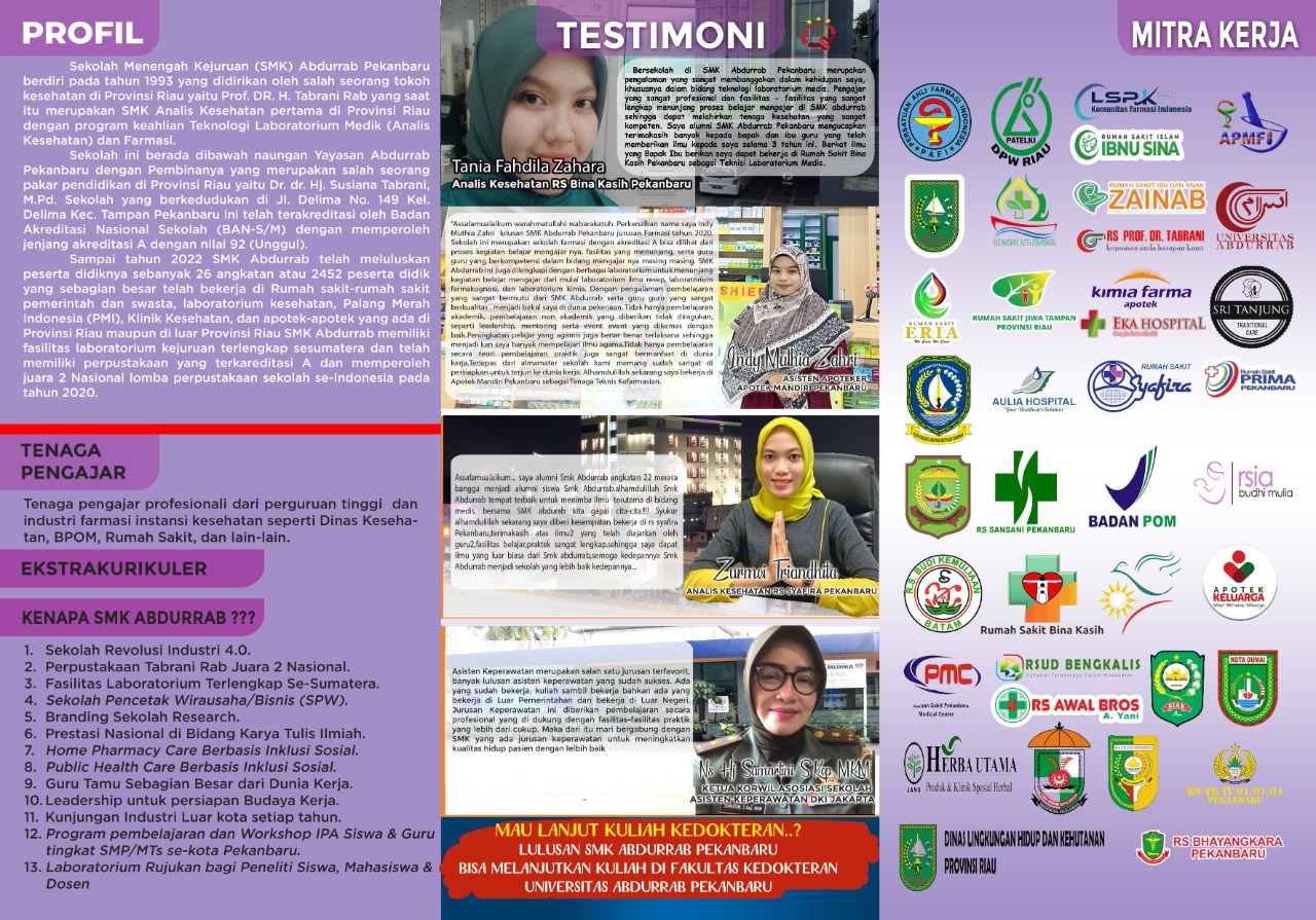 Home | SMK Abdurrab Pekanbaru